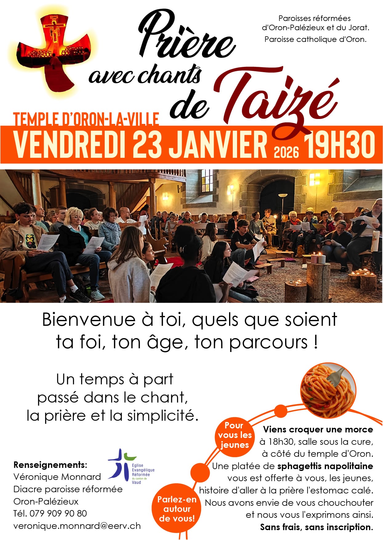 2026.01.23 | Prière de Taizé | Oron-la-Ville – CECCV